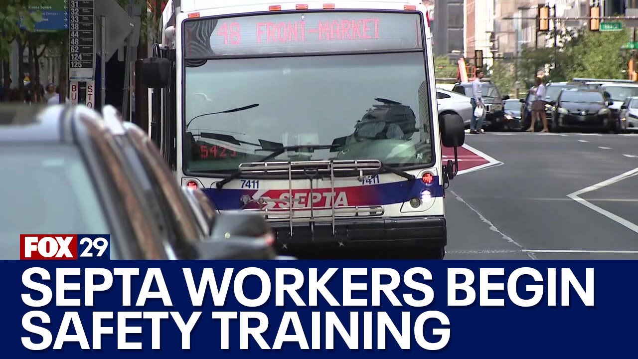 Mandatory safety training for SEPTA workers begins Monday - YouTube