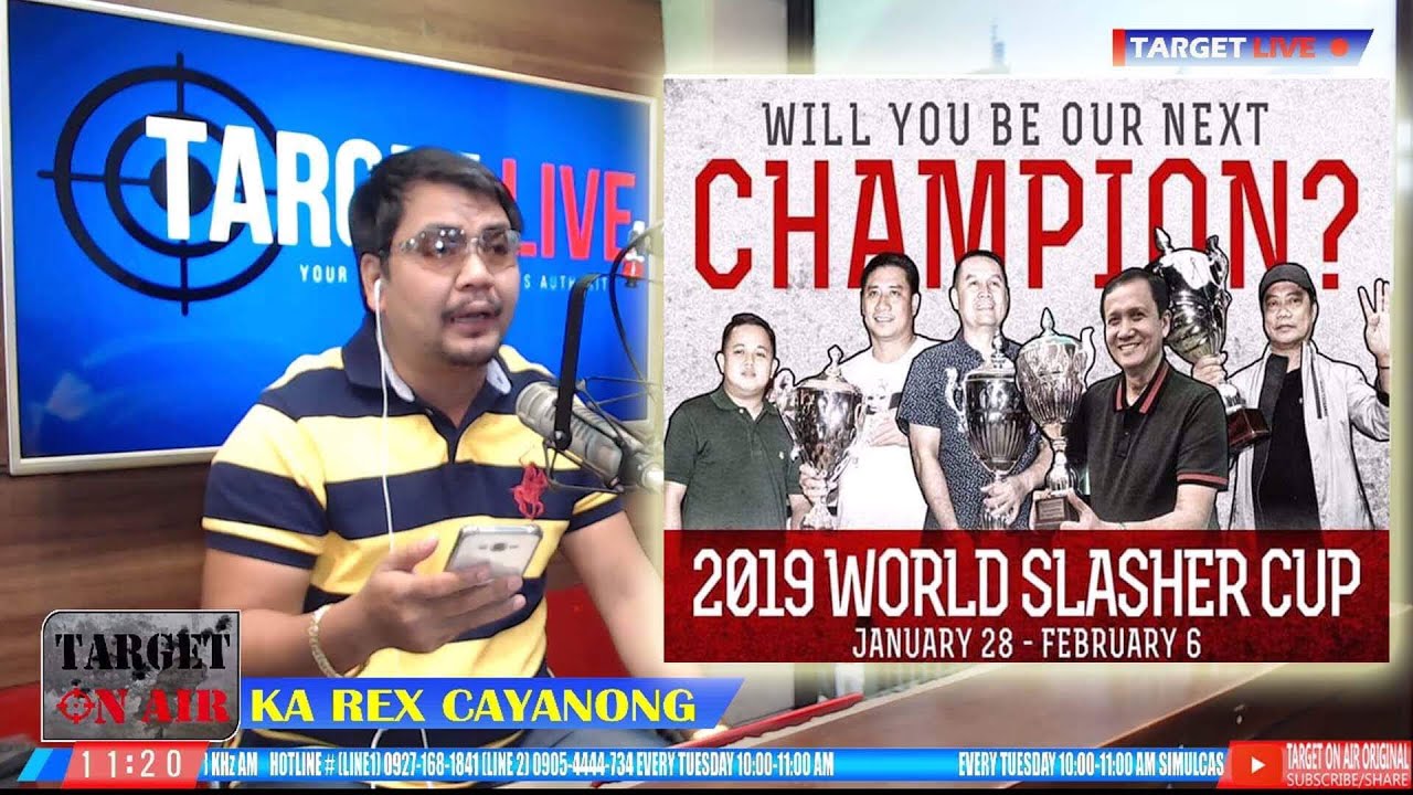 2019 World Slasher Cup Tata Rey Briones - YouTube