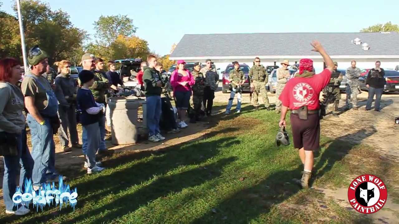 Lone Wolf Paintball Aliens Scenario Game - Camera 2 - YouTube