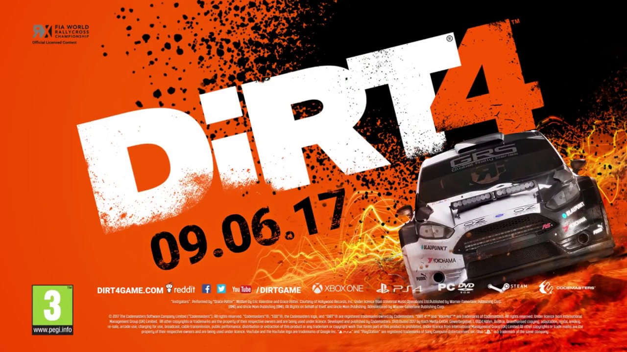DiRT 4 - Official Gameplay Trailer # Dangerous Motorsport Game [ PC ...
