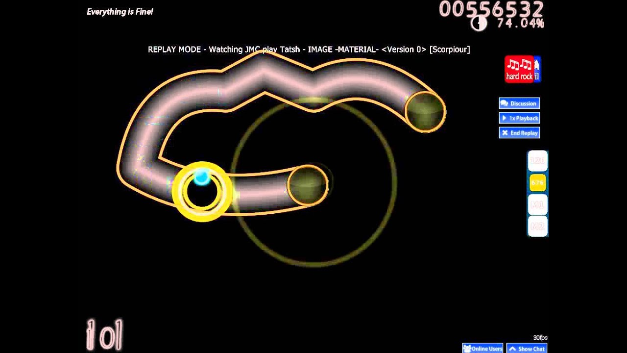 osu! Tatsh - IMAGE -MATERIAL- [Version 0] +HardRock +NoFail - YouTube