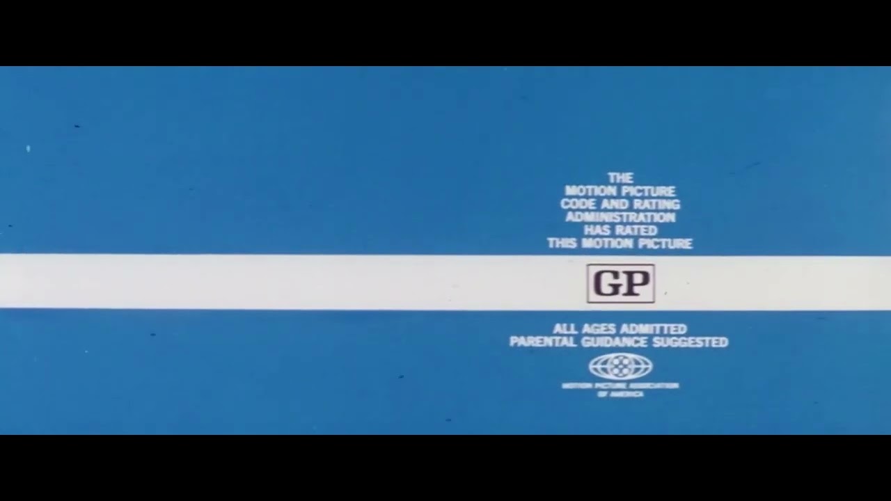 MPAA Rating Card (GP, 1971) - YouTube