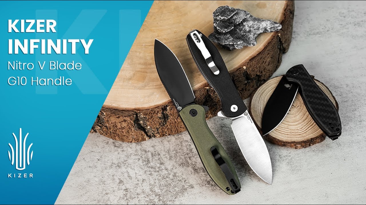 August New Arrival! Kizer Infinity Multi-Use EDC Gear Budget Knife - YouTube