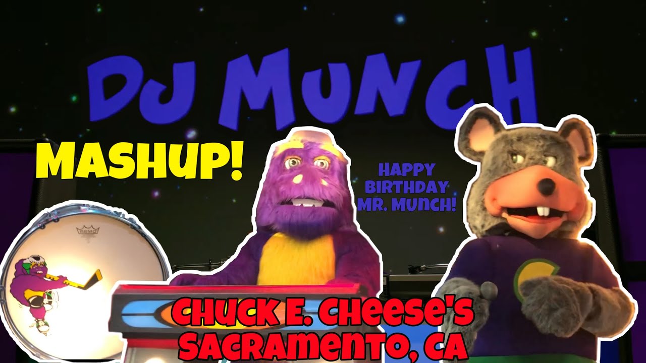 DJ Munch Mashup - Chuck E. Cheese’s Sacramento, CA (Happy Birthday Mr ...