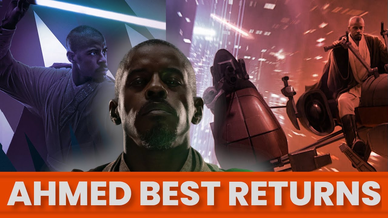 The Thrilling Return of Ahmed Best to Star Wars - YouTube