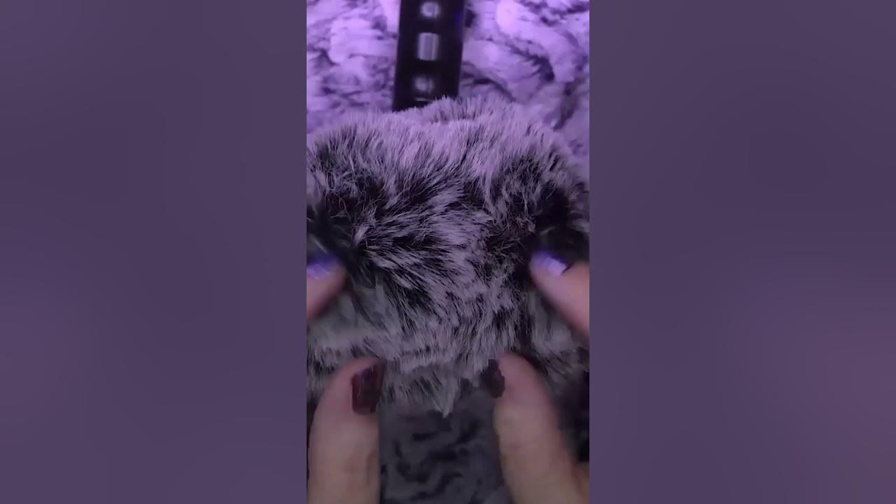 Asmr Fluffy Mic Cover Rubbing Tinglysounds Youtube