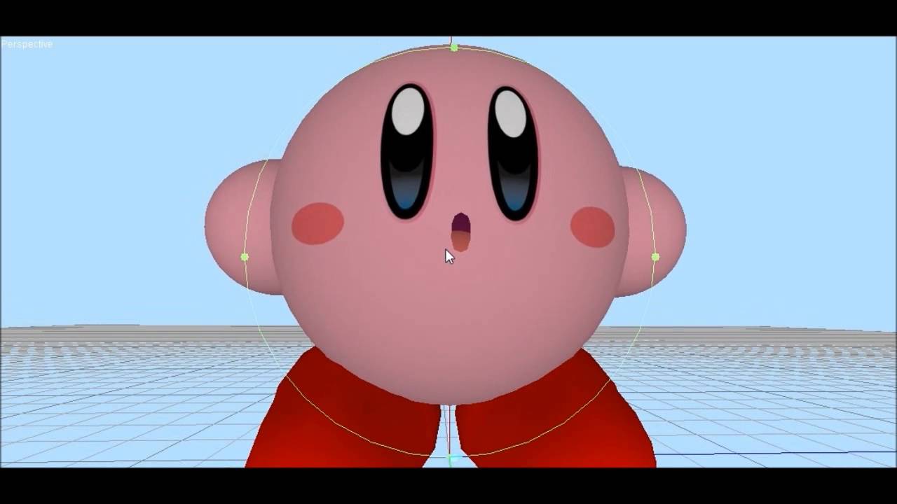 New Custom Kirby Model!!! - YouTube