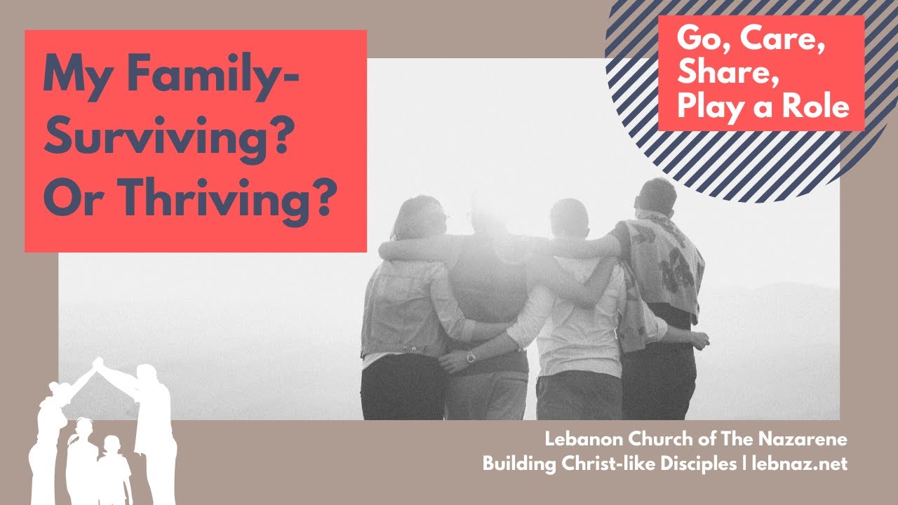Go! Pray, Care Share, and Play a Role l My Family: Thriving or ...