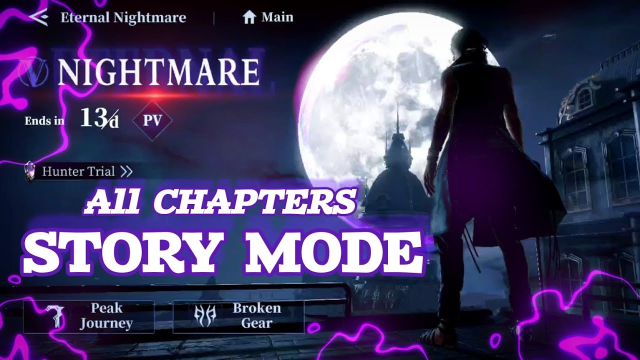 ETERNAL NIGHTMARE V STORY MODE|DEVIL MAY CRY PEAK OF COMBAT#dmc # ...