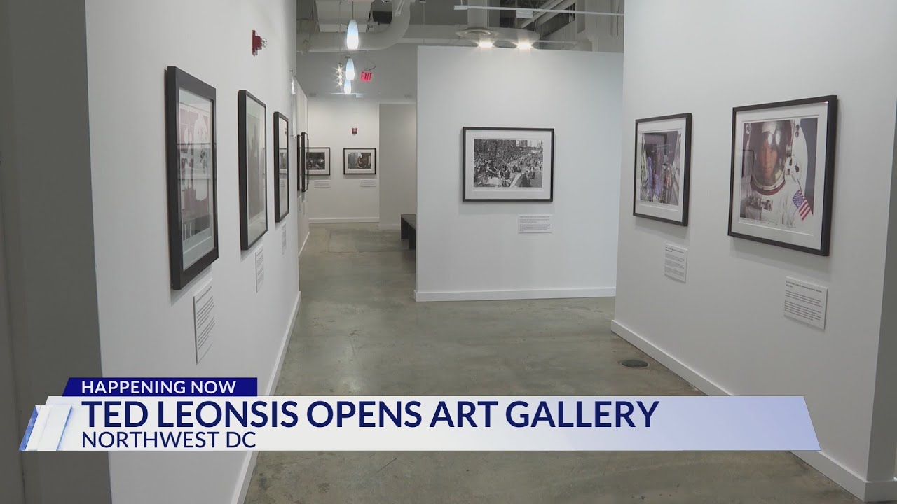 Ted Leonsis opens art gallery - YouTube