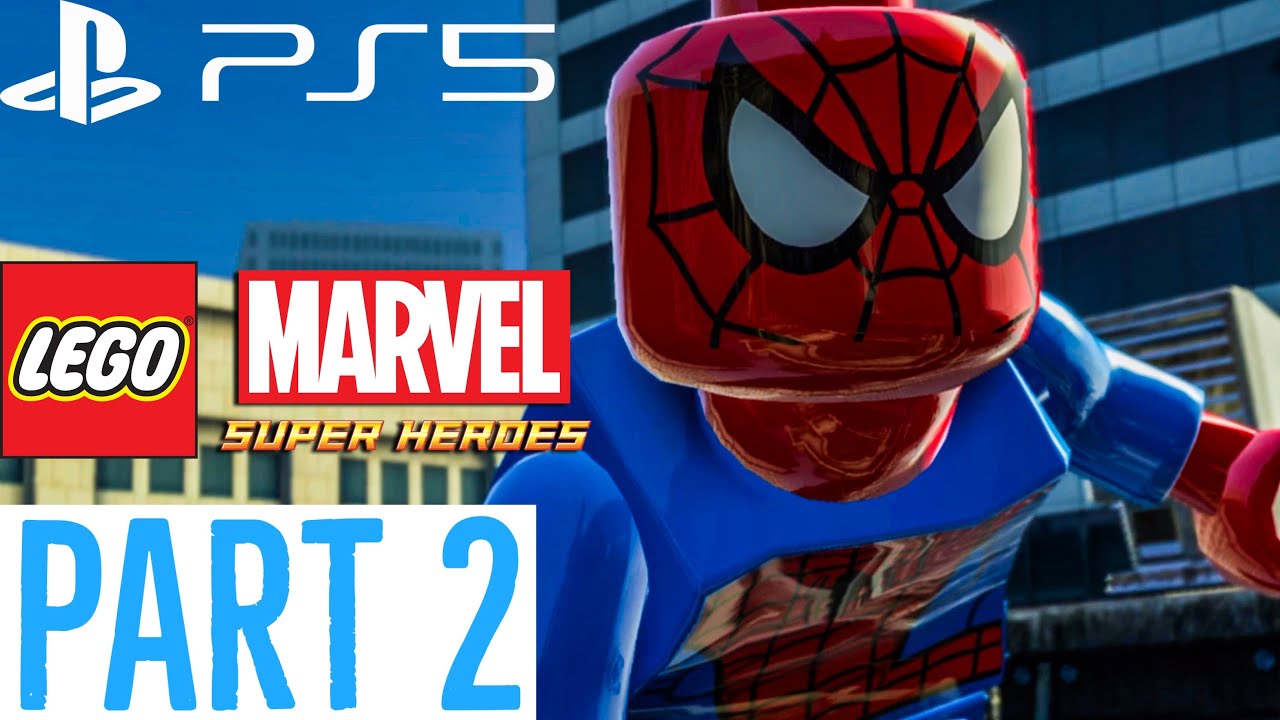 LEGO MARVEL Super Heroes PART 2 PS5 Gameplay Walkthrough No commentary ...