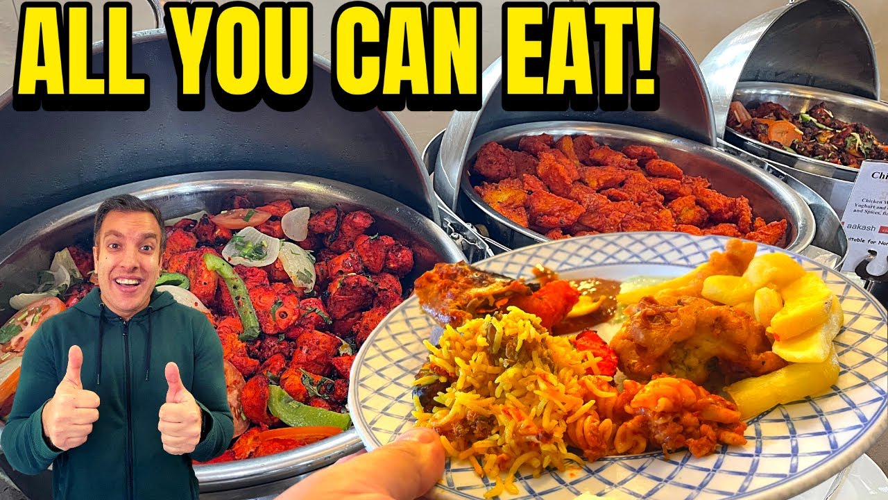 MASSIVE BUFFET In A BEAUTIFUL Listed Building!! (MUST SEE!) - YouTube