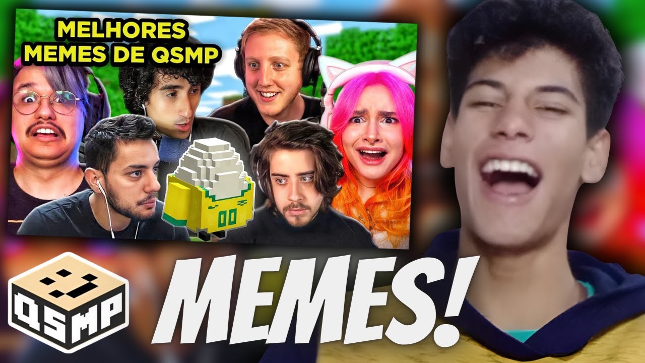 Coringando com os Melhores MEMES de QSMP! (Sim Sou Silva) - YouTube