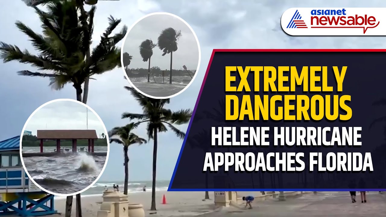 WATCH | Hurricane Helene Makes Landfall in Florida - YouTube