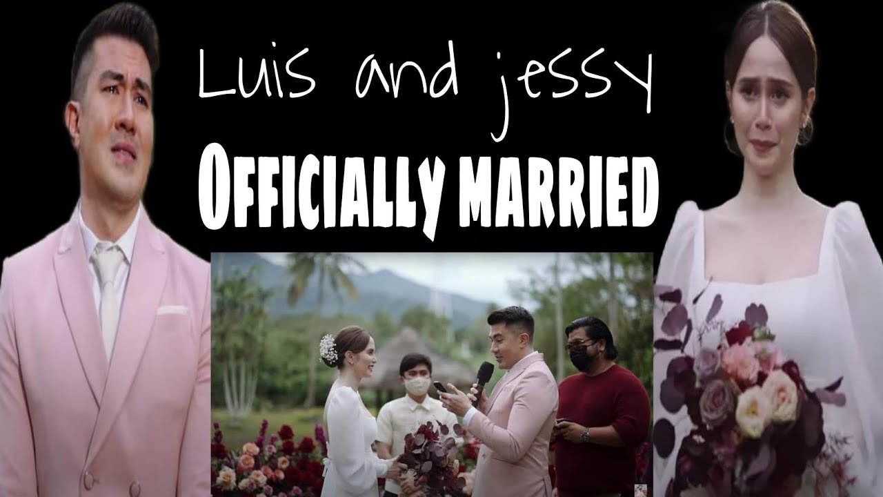 OFFICIALLY Mr&Mrs MANZANO (LUIS AND JESSY WEDDING FULL VEDIO ...