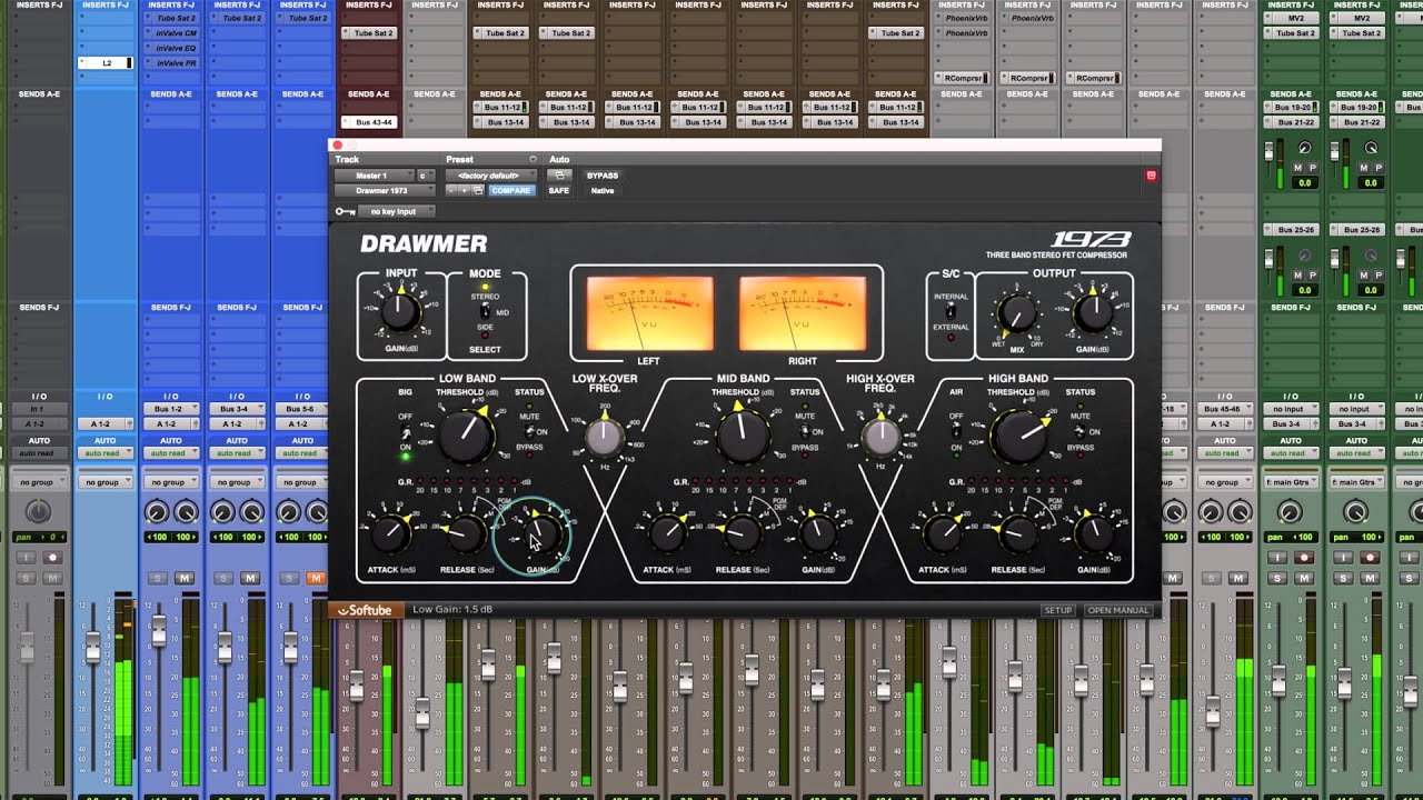 Softube Drawmer 1973 - Mixing With Mike Plugin of the Week - YouTube