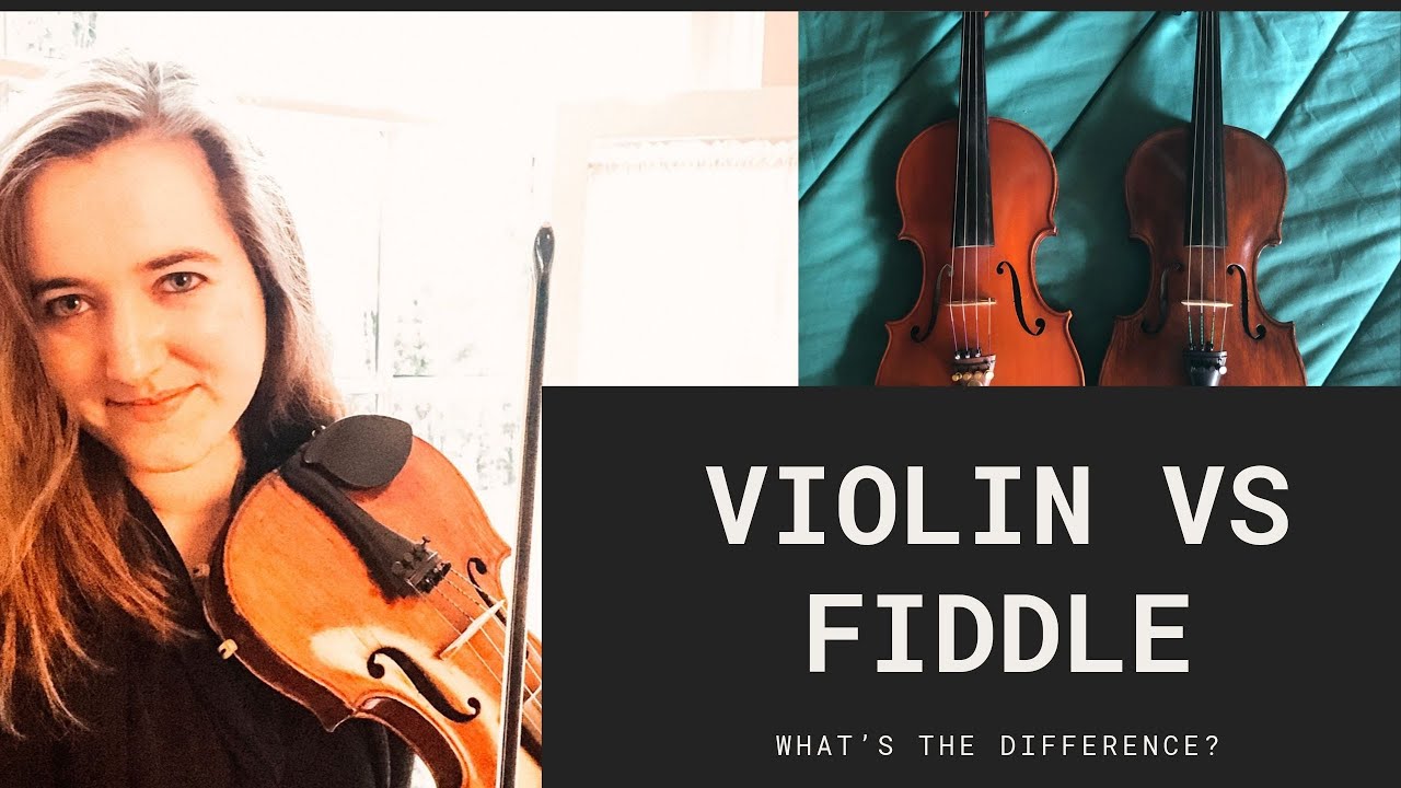 How to tell a Violin and a Fiddle apart according to Hannah Harris ...
