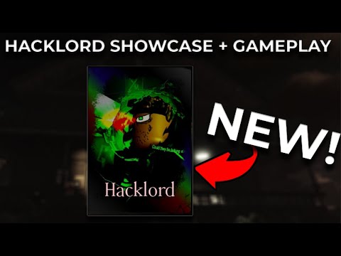 New Hacklord Shedletsky Showcase + Gameplay - YouTube