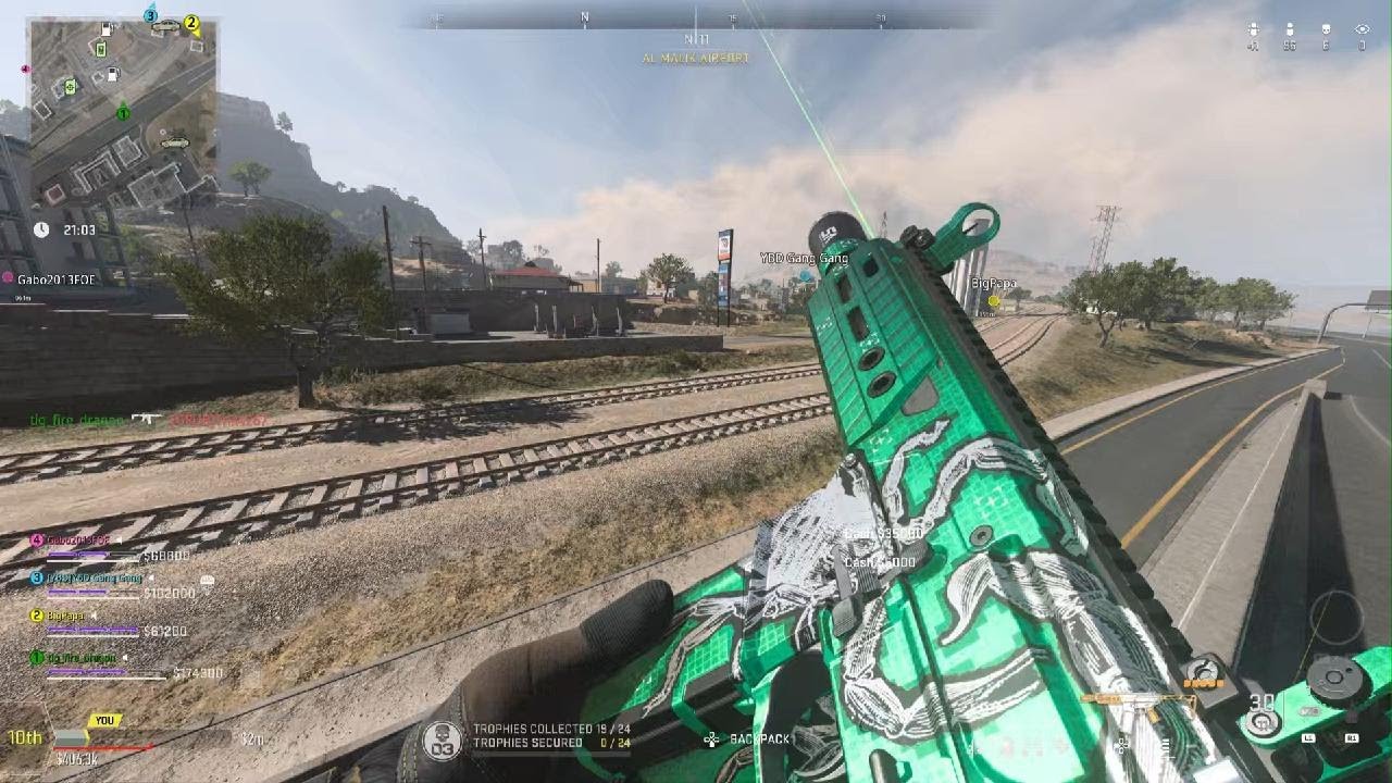 Playing cod crazy game - YouTube