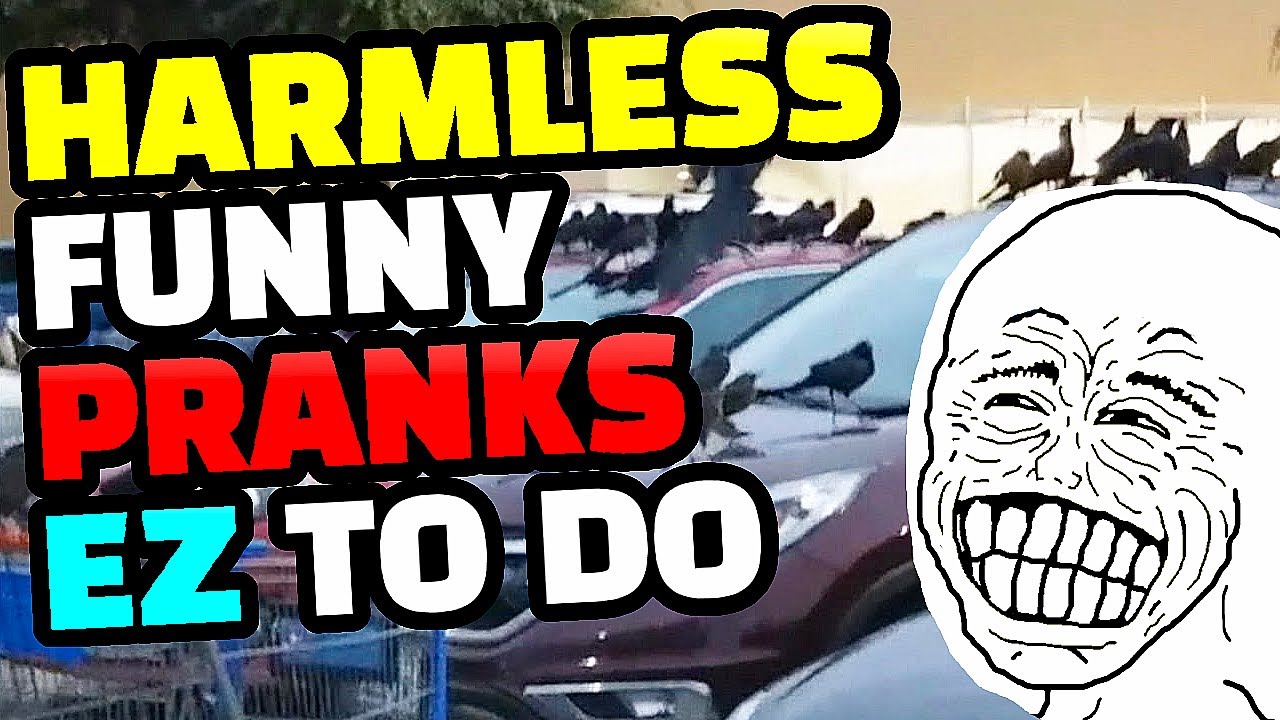Harmless And Funny Pranks You Can Use To Have Fun - YouTube