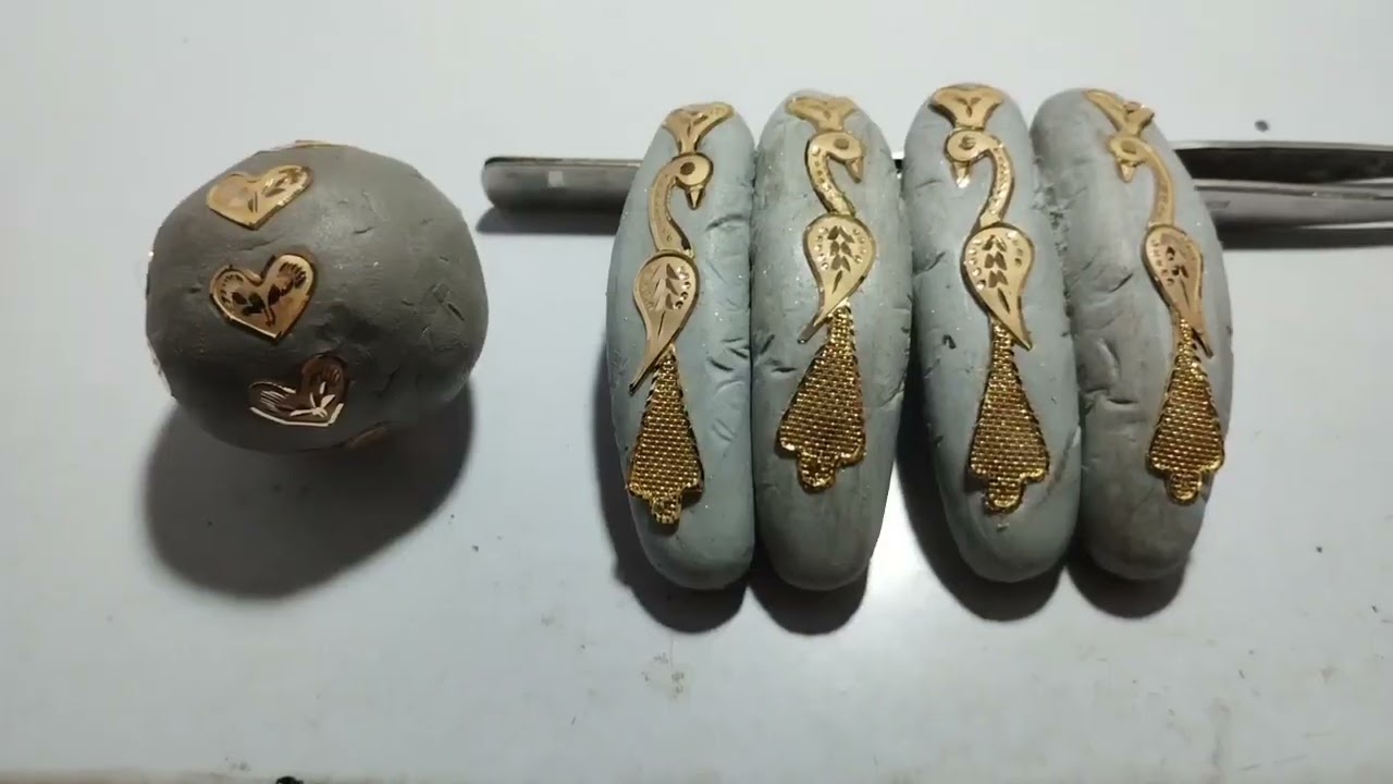 gold sakha design // gold sakha badhano design //gold sakha - YouTube