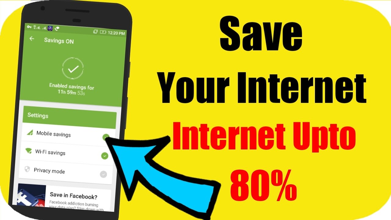 Save your Internet upto 80% - YouTube