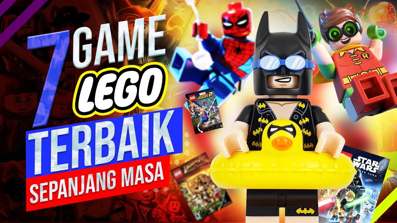Top 7 Game LEGO TERBAIK Sepanjang Masa! | Sayur Kol Games - YouTube