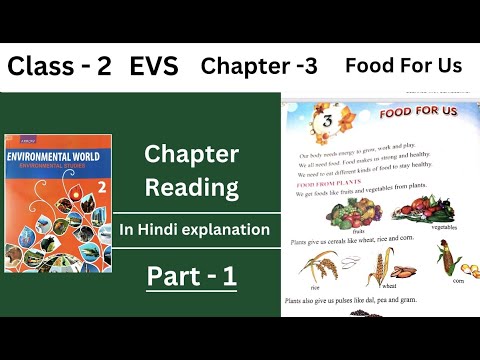 Class-2 EVS Chapter 3 Food For Us 🥗🌮 Part 1 #ncert #evs - YouTube