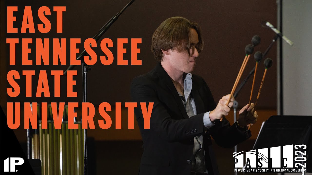 PASIC 2023 | East Tennessee State University Percussion Ensemble - YouTube