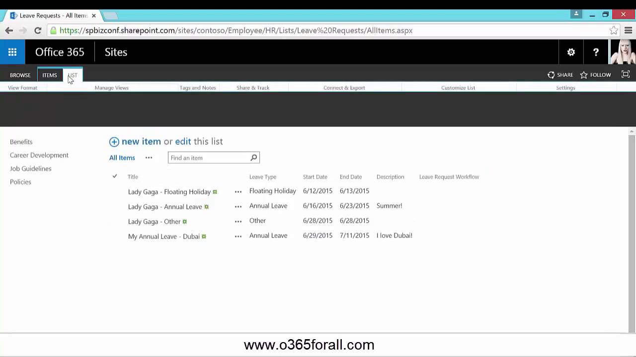 [DEMO] Employee Leave Request Portal Using Nintex Apps for Office 365 ...