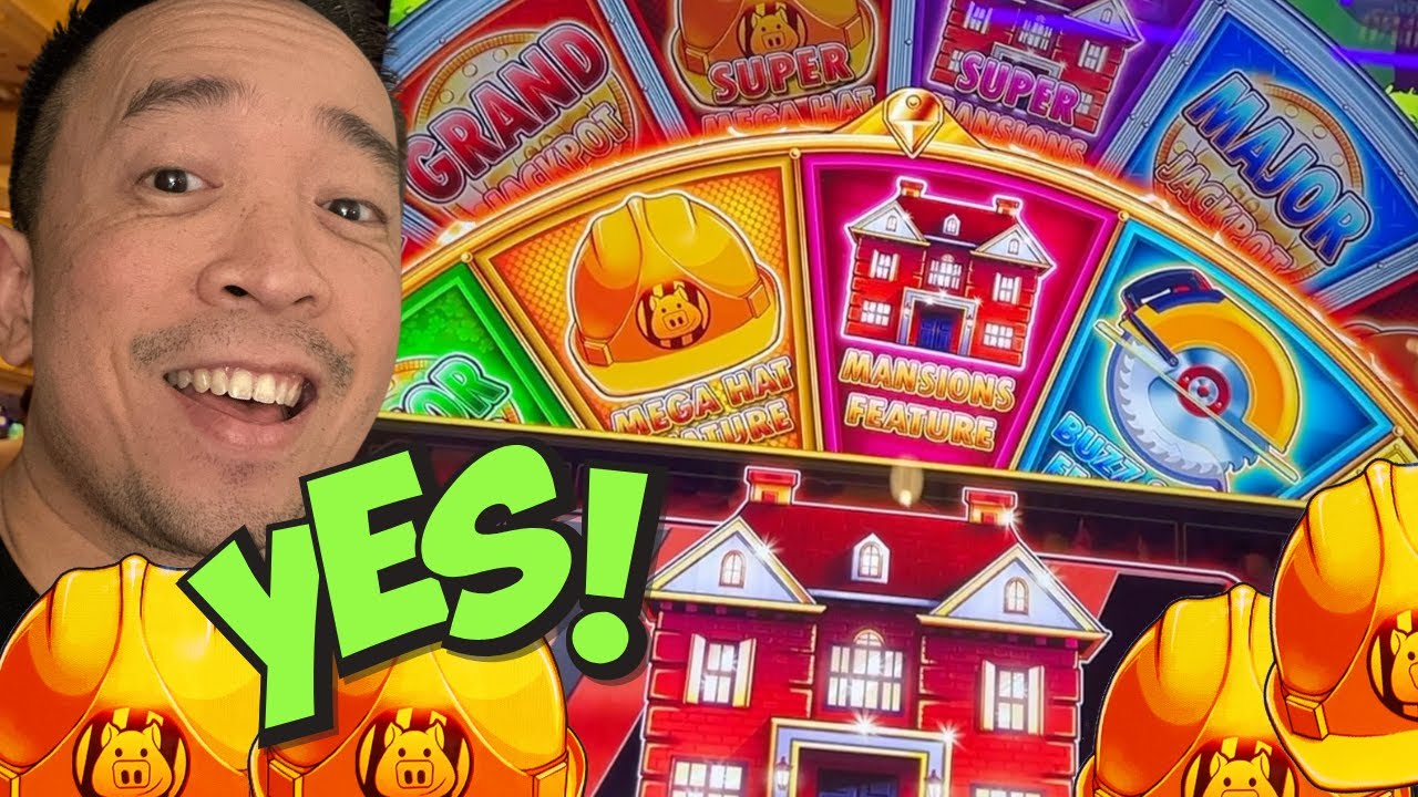 MANSION FEATURE!! LET'S BUILD 'EM ALL! 🐷 HUFF N' EVEN MORE PUFF Slot ...