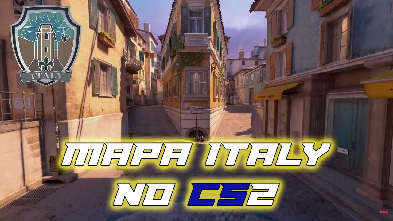NOVA ATUALIZAÇÃO CS2, NOVO MAPA ITALY, VENHA VE. LINDOOO #cs2 #italy # ...