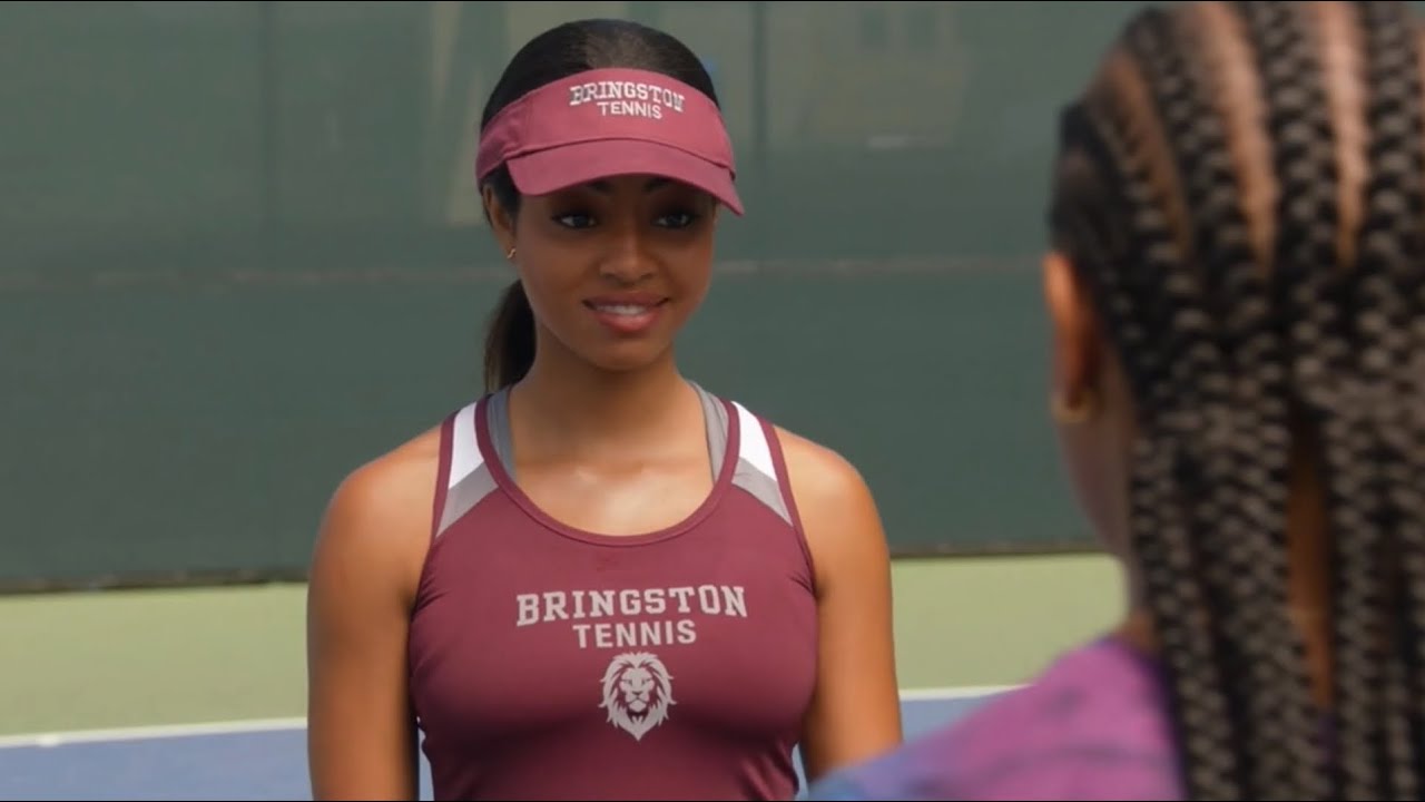 All American 3x17 Simone and Thea plays tennis - YouTube