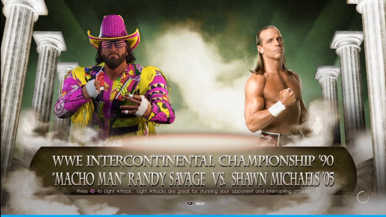 Macho Man vs Shawn Michaels ladder match WrestleMania Revenge 93. WWE ...