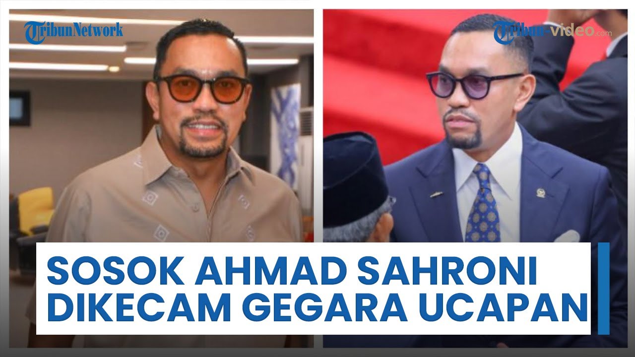 Sosok Ahmad Sahroni, Kecam Orang yang Ingin Bubarkan DPR RI "Manusia ...