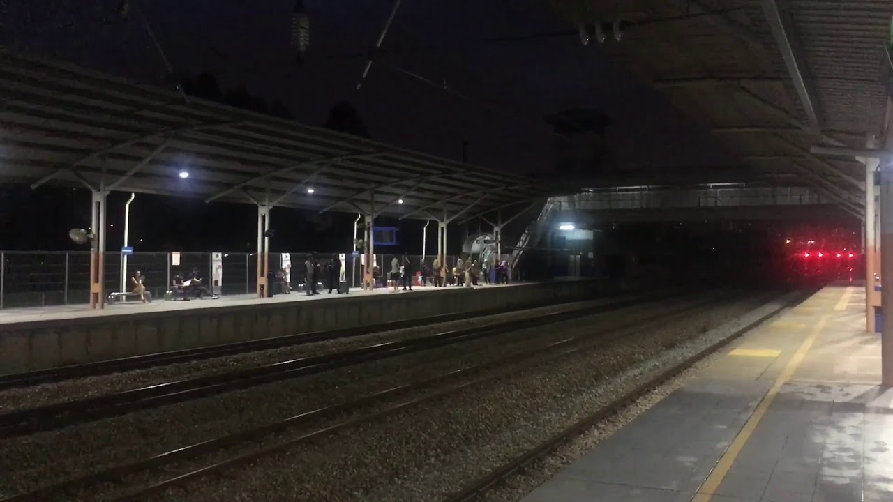 KTM Komuter ride from Serdang station towards Rembau - YouTube