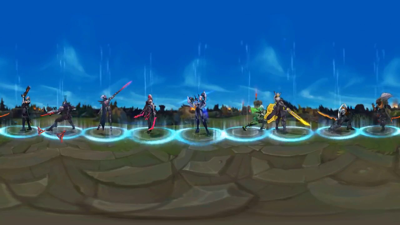 League of Legends All Project Skins Recall Animation. 英雄联盟九款菁英計畫源计划皮肤同时 ...