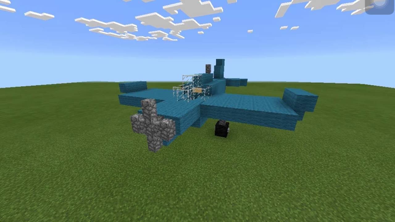 Minecraft Pocket Edition: F4U Corsair - YouTube