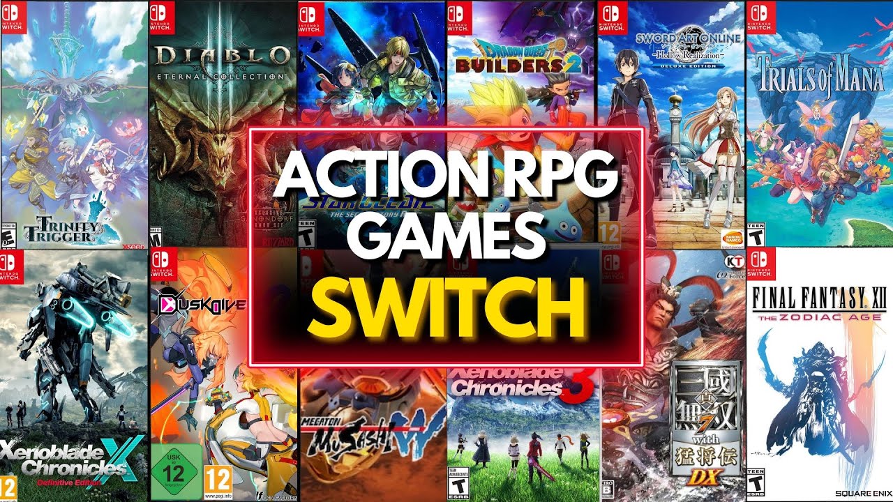 TOP 40 Best Action RPG Games on Nintendo Switch (2025) - YouTube