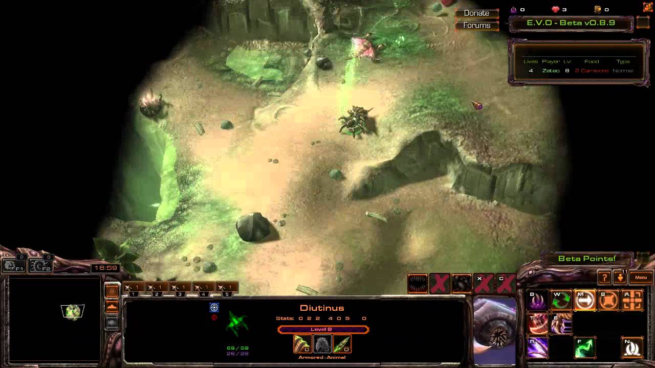 Starcraft II Arcade - EVO Evolution - Range Build - YouTube