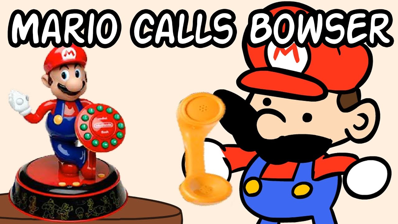 Mario calls Bowser at 2 am - YouTube