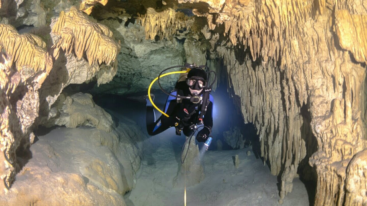 Cenote Dream Gate, Mexico diving - YouTube