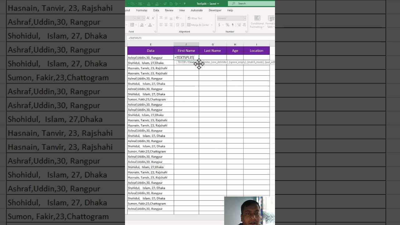 Text Split In Excel Excel Formula To Split Text How To Separate Text Split In Excel Excel Formula To Split Text How To Separate