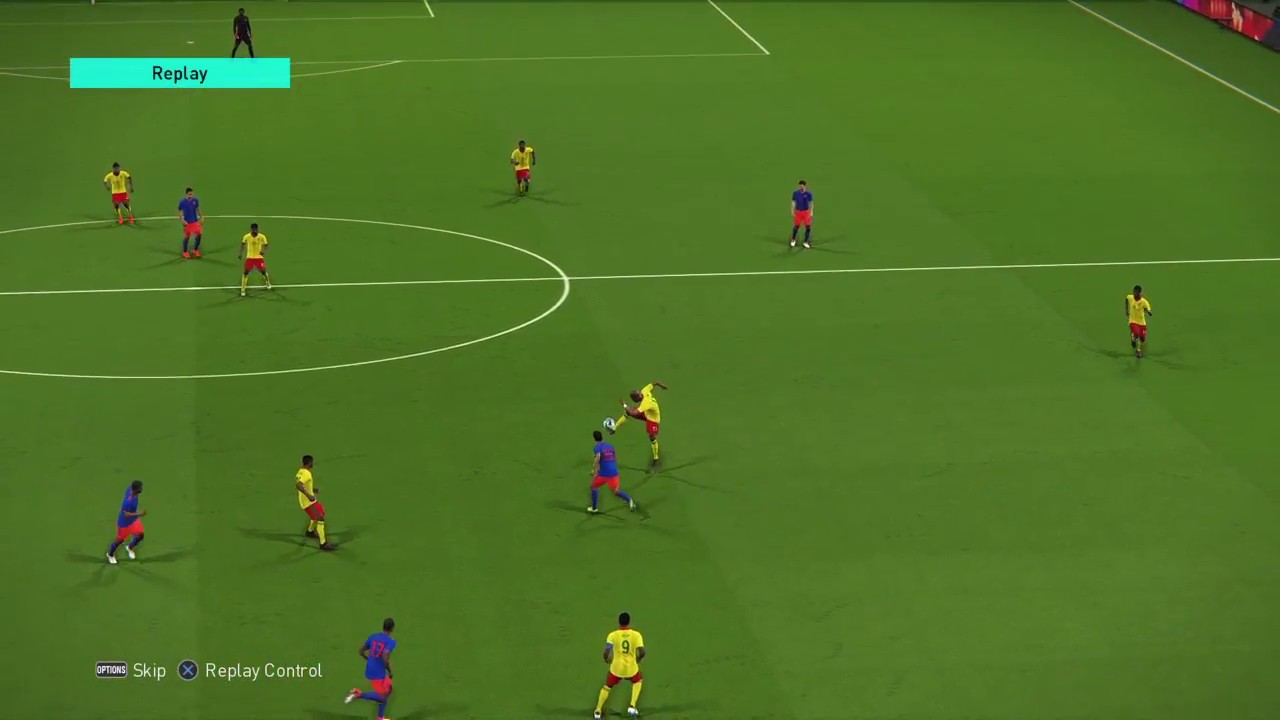 PES 2018 ML Goal from Ghana vs. Colombia - YouTube