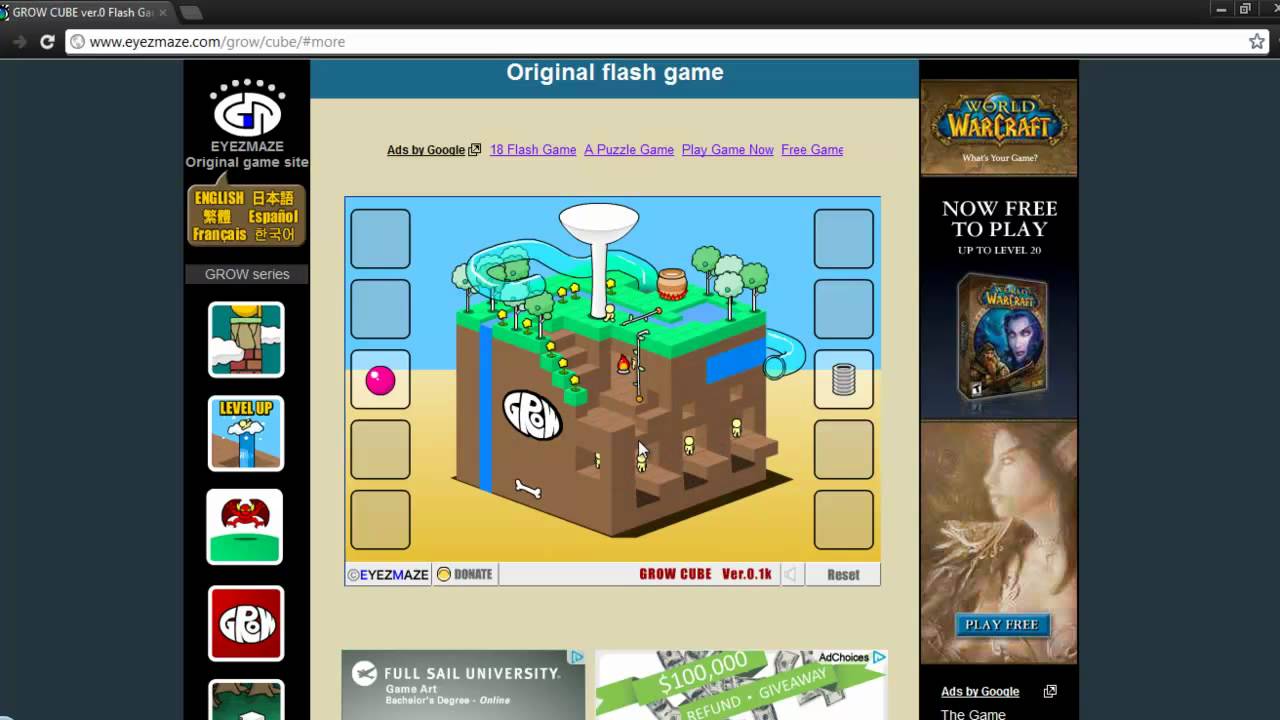How to beat Grow Cube! - YouTube