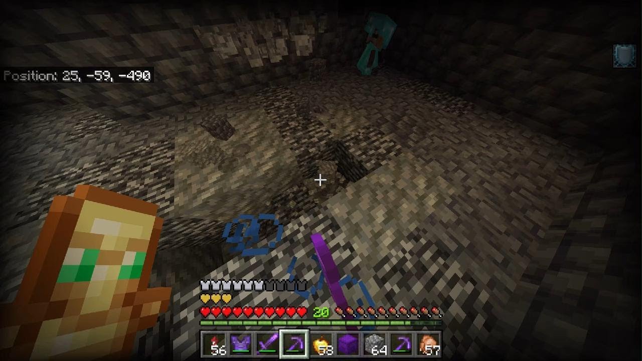 Minecraft big hole - YouTube