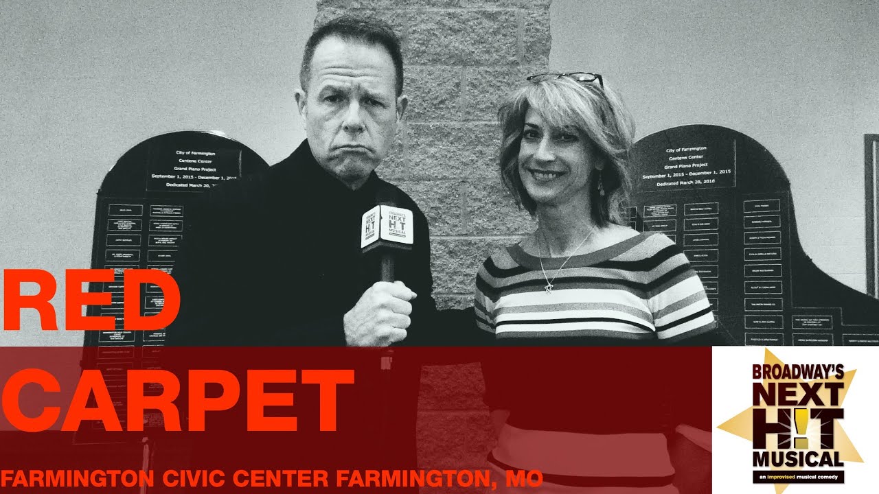 On the Red Carpet at the Farmington Civic Center with Greg Triggs for ...