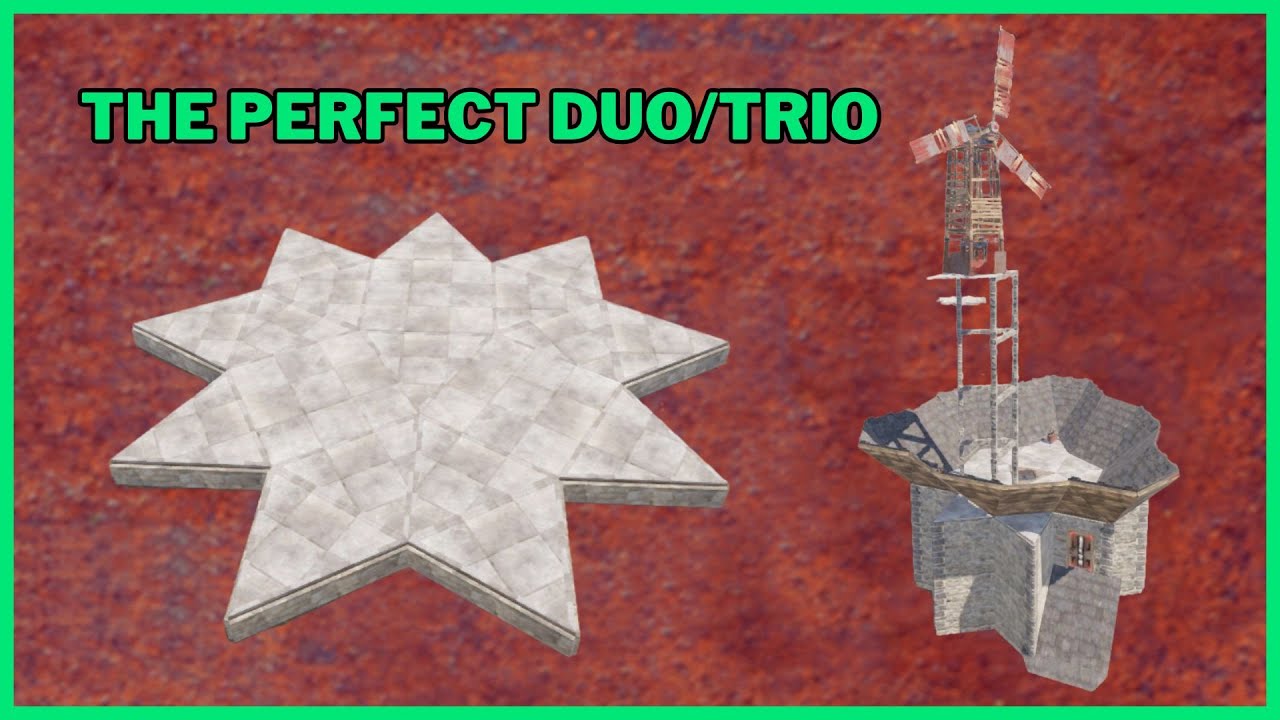The PERFECT Solo/Duo/Trio Base In RUST - Strong Base Design (2024 ...