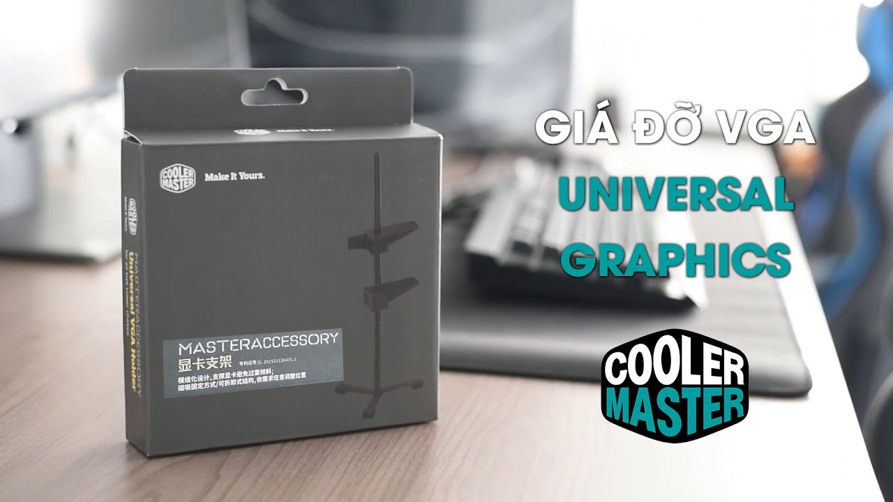 Giá đỡ VGA Cooler Master Universal Graphics Card Holder 2 Supports ...