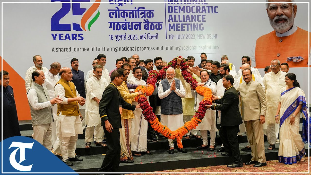 NDA leaders showed their support, enthusiasm to PM Modi Chirag Paswan ...